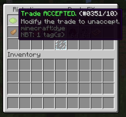 Trade - Compact Trading GUI | SpigotMC - High Performance Minecraft ...