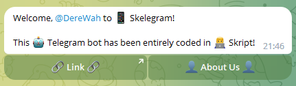 Skelegram - The Skript Telegram Addon! | SpigotMC - High Performance Minecraft Community