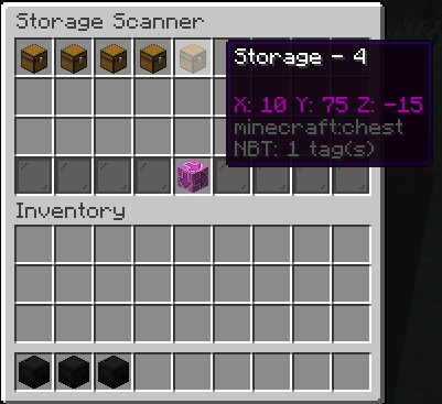 Storage Scanner | SpigotMC - High Performance Minecraft Community