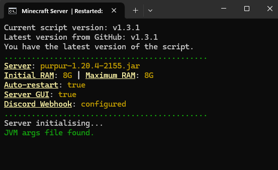 MC Startup Script | SpigotMC - High Performance Minecraft Community
