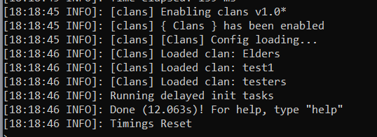 Open Clans | SpigotMC - High Performance Minecraft Community