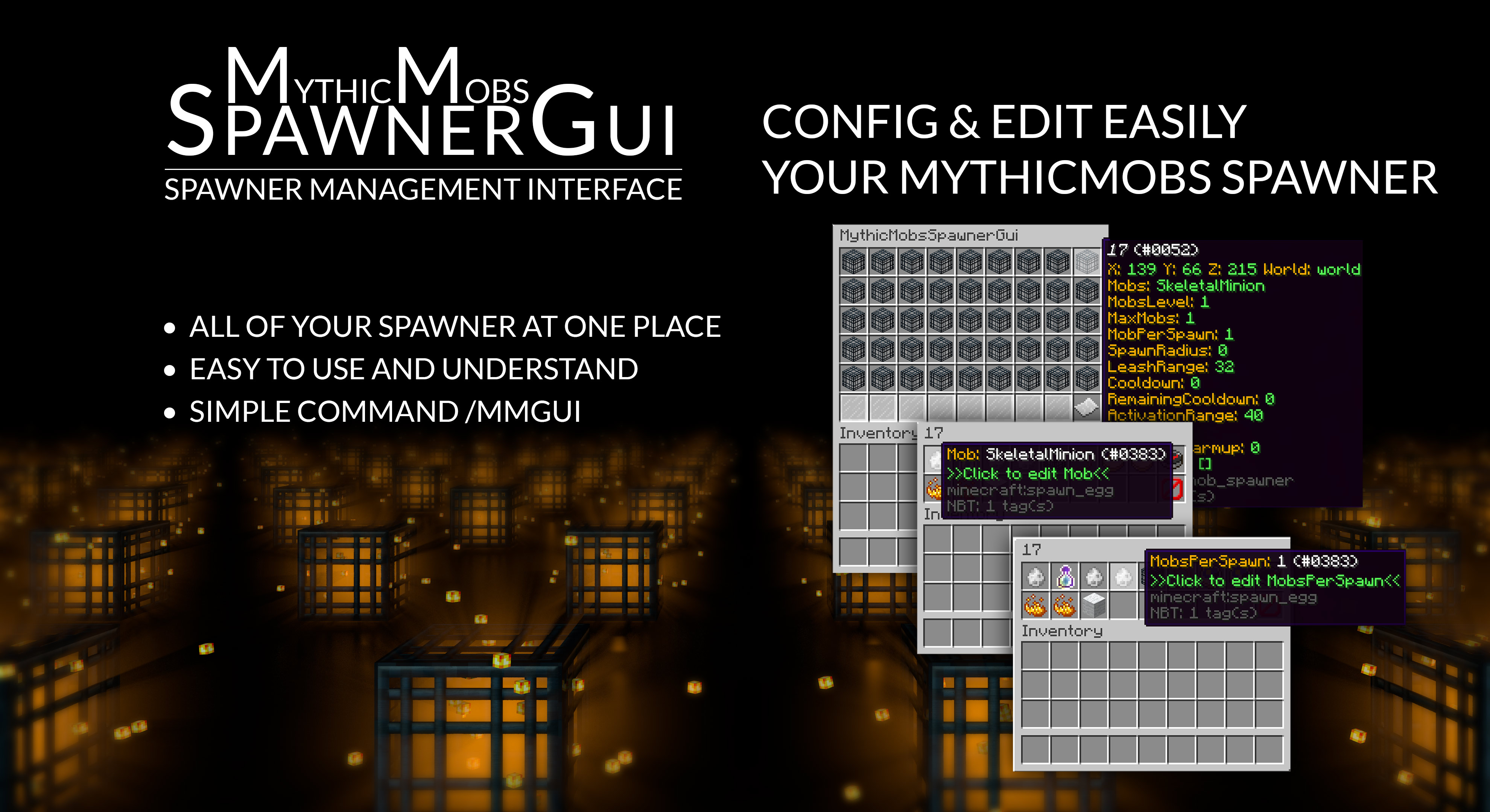 MythicMobsSpawnerGUI | SpigotMC - High Performance Minecraft Community