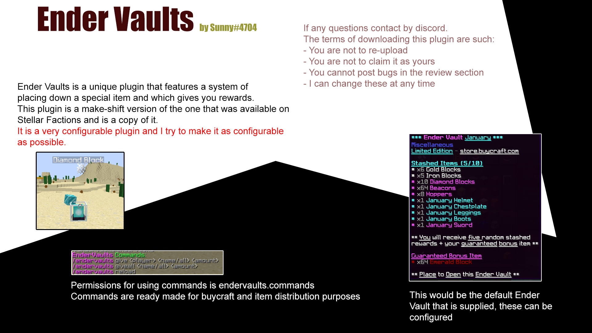 Ender Vaults | SpigotMC - High Performance Minecraft Software