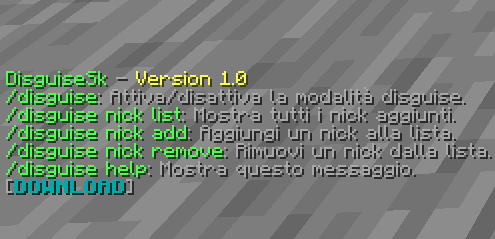 DisguiseSk [SKRIPT] | SpigotMC - High Performance Minecraft Software