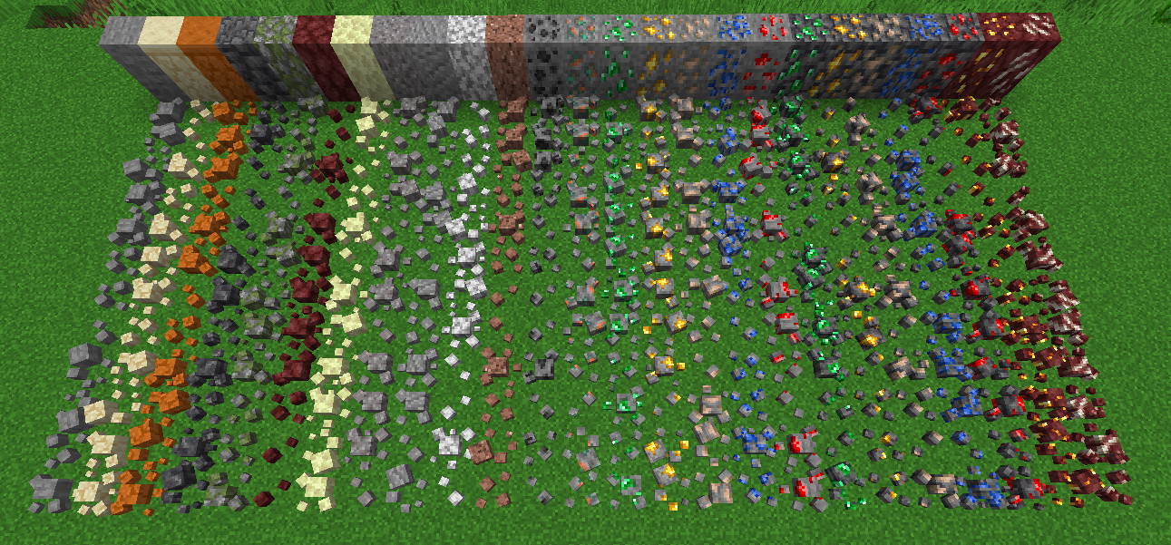 World additions: Pebbles | SpigotMC - High Performance Minecraft Software