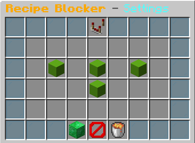 RecipeBlocker - Block Crafting Recipes | SpigotMC - High Performance ...