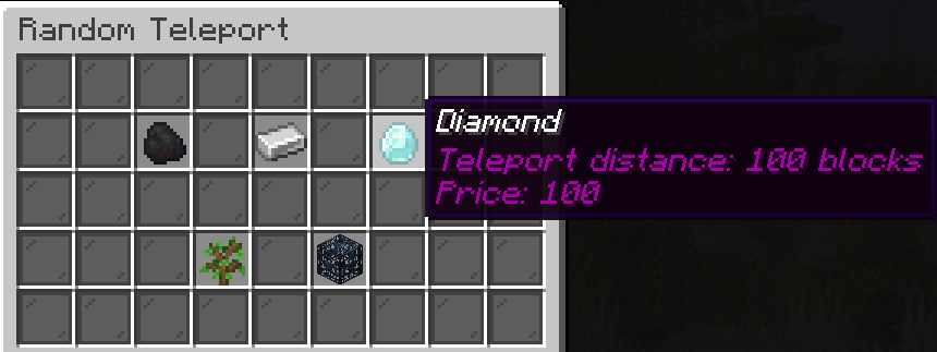 SimpleWild | Teleport randomly, or to certain biomes or structures ...