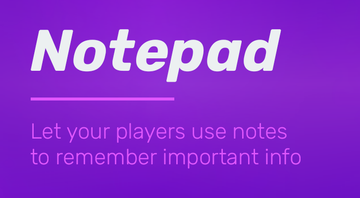 Notepad | SpigotMC - High Performance Minecraft Community