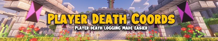 [MOVED] Player Death Coords ☠️ (Discord Webhook + Fully editable ...