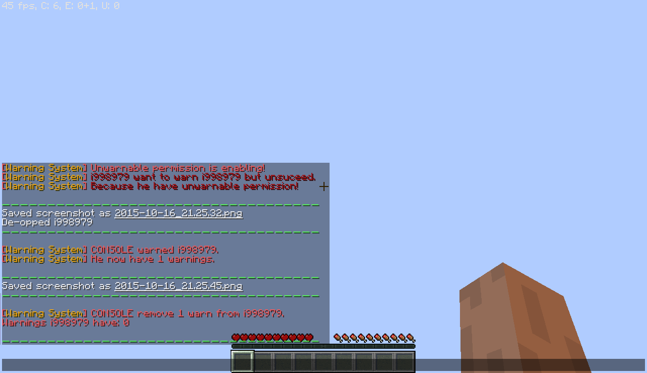 Warning System | Multi line ban message support | built-in ban system ...