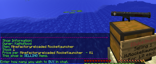 QuickShop | SpigotMC - High Performance Minecraft Software