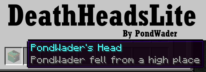 DeathHeadsLite - No setup required [1.7-1.18] | SpigotMC - High ...