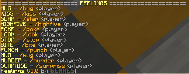 ChatFeelings [Skript] | SpigotMC - High Performance Minecraft Community