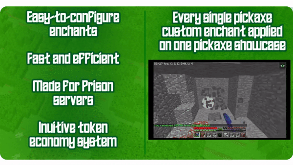 Enchantments+- | SpigotMC - High Performance Minecraft Software