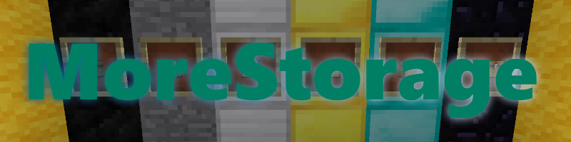 MoreStorage | SpigotMC - High Performance Minecraft Community
