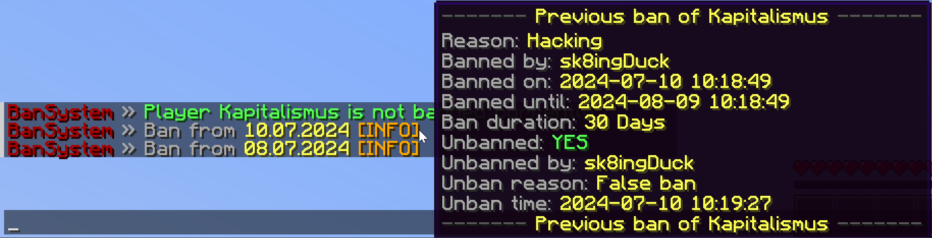 ⭐ [1.8 - 1.21.1] Punishment System with Web Admin Panel ⭐ | SpigotMC ...