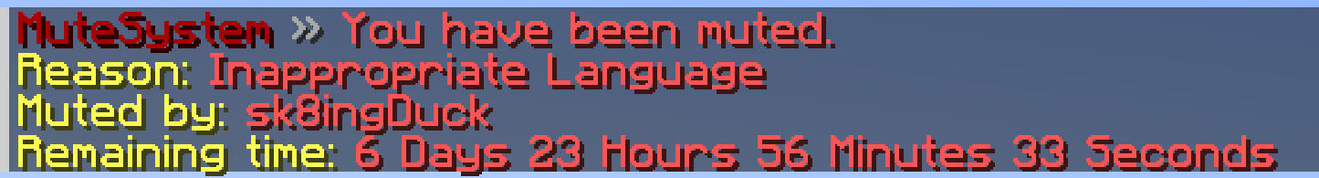 Mute System with Web Admin Panel [1.8 - 1.21] | SpigotMC - High ...