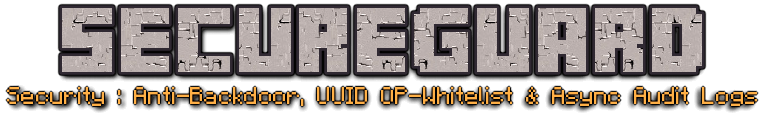 SecureGuard | SpigotMC - High Performance Minecraft Software