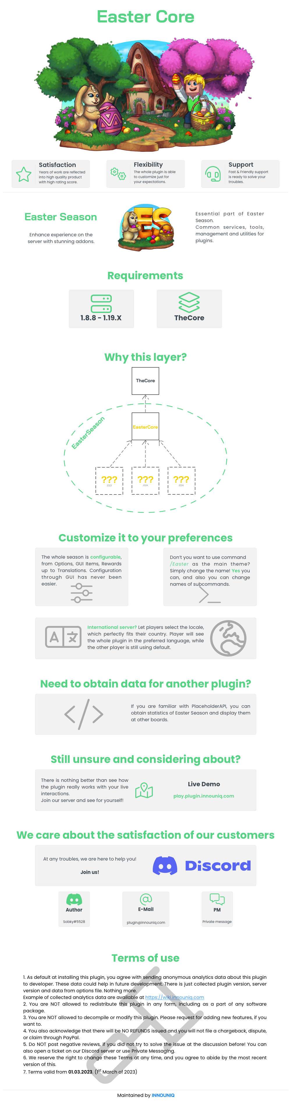 Spigot - Easter Season - Easter Core | Legacy | SpigotMC - High ...
