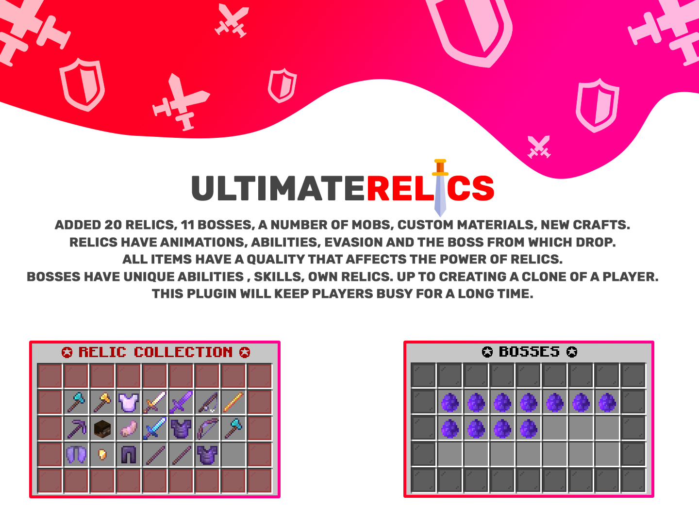 Premium - ⭐ RELICS ⭐ - MAGIC WEAPONS WITH FLOAT & SCRIPTS + CONSTUCTOR ...