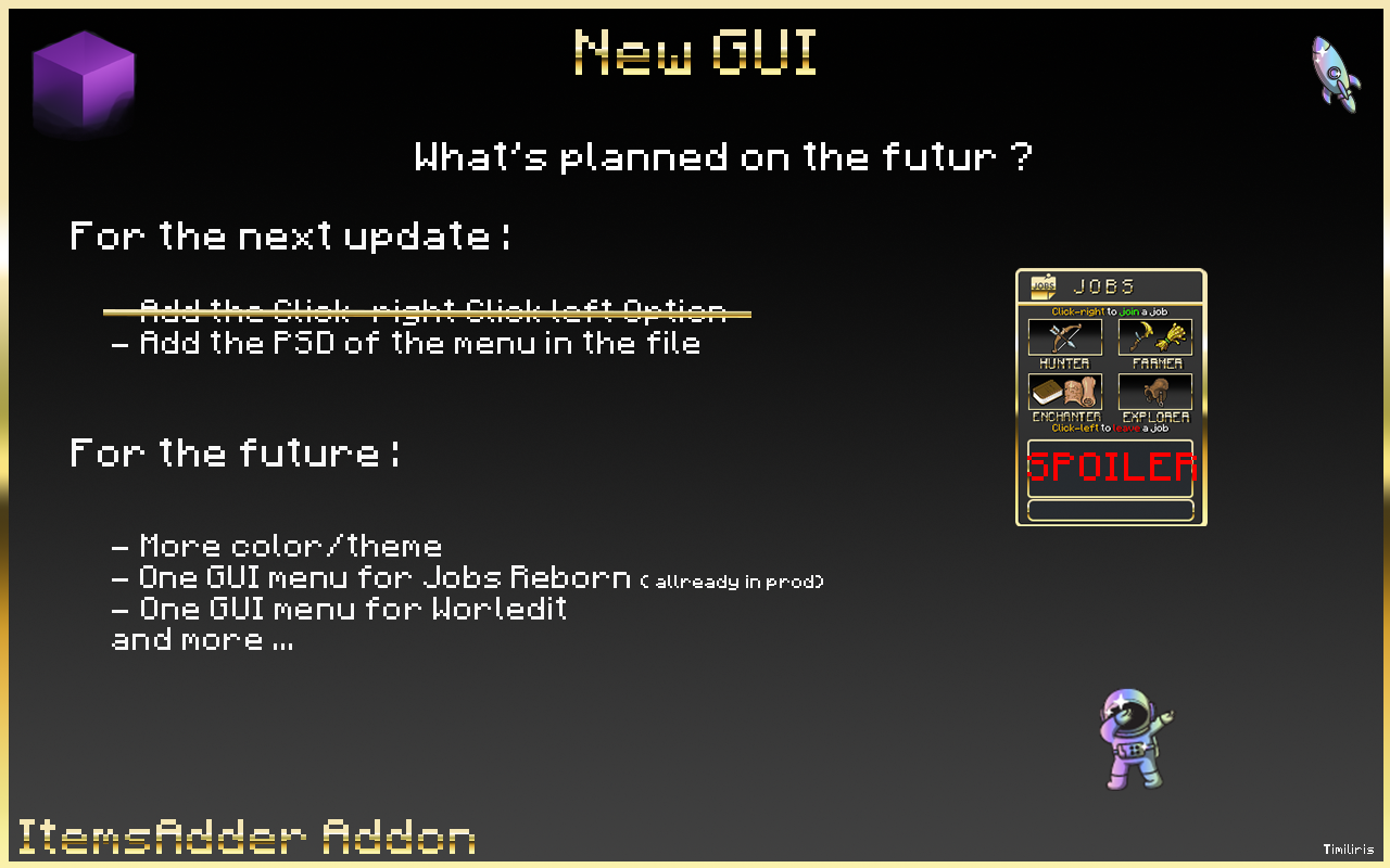 (Out Dated)⭐⭐ New Gui ⭐⭐ ItemsAdder Addon - Server Selector | SpigotMC ...
