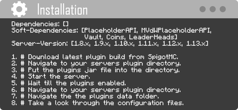 Installation | SpigotMC - High Performance Minecraft Community