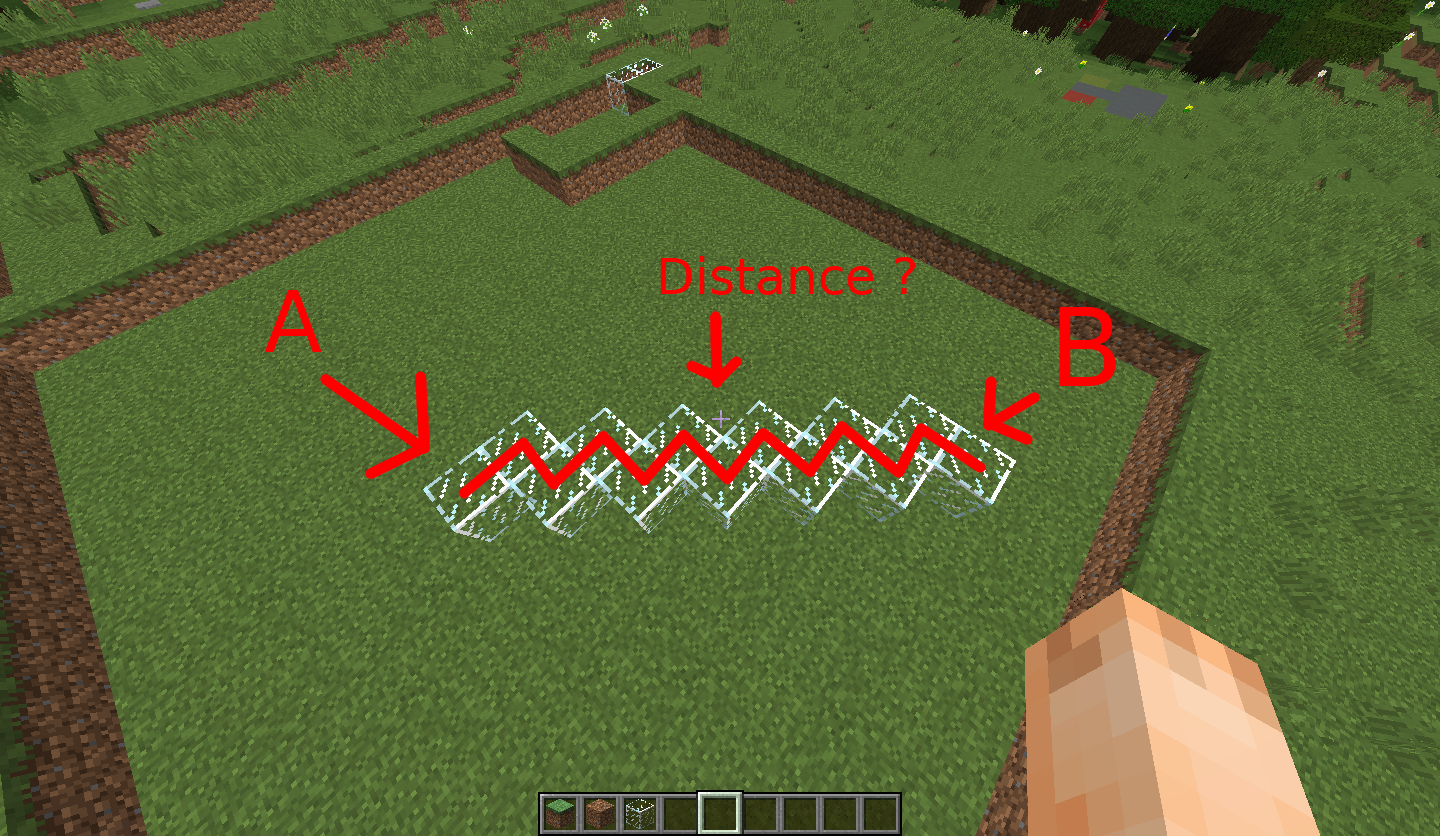 Solved - Calculating actual distance from A to B in blocks | SpigotMC ...