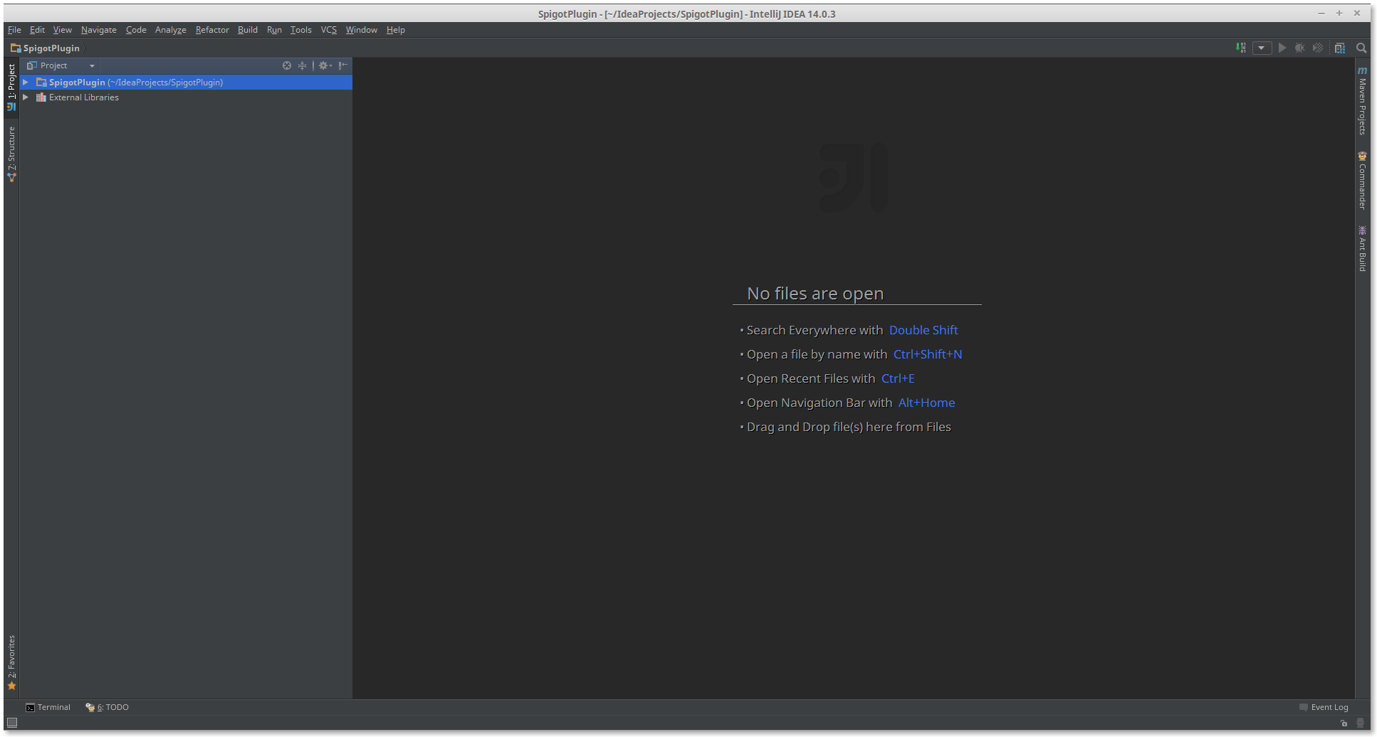 Creating a blank Spigot plugin in IntelliJ IDEA | SpigotMC - High ...