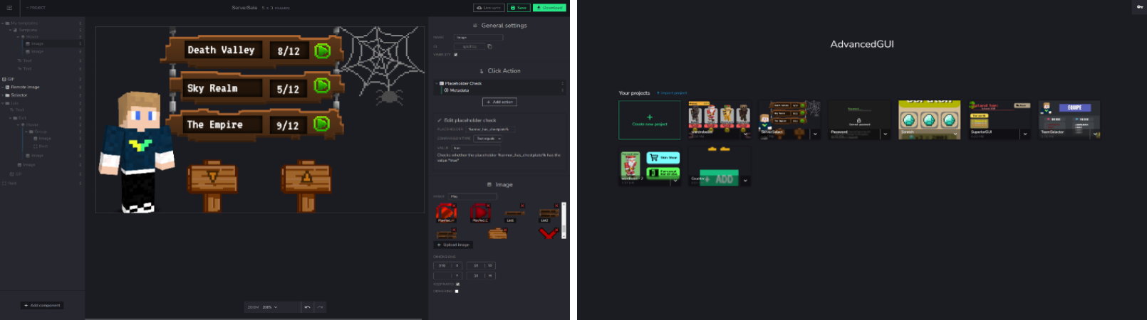 ItemFrame touchscreens | AdvancedGUI | SpigotMC - High Performance ...