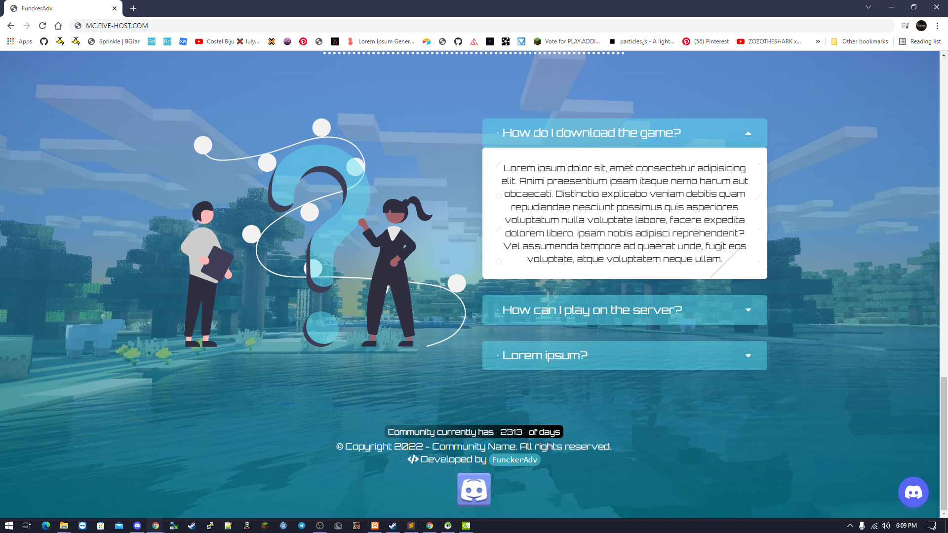 Minecraft template | SpigotMC - High Performance Minecraft Community