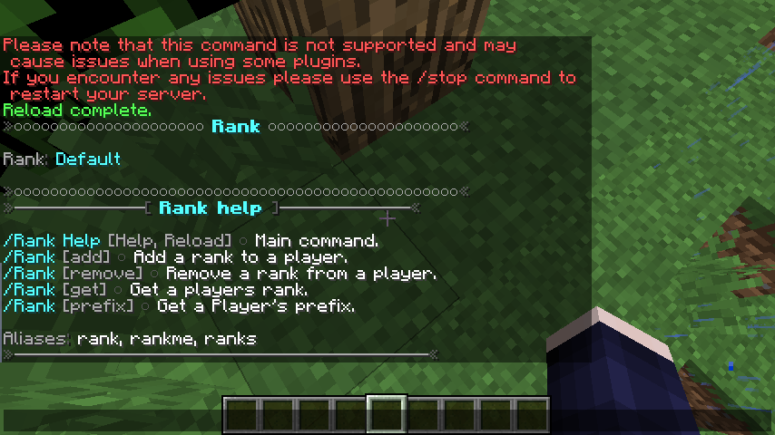 RankMe | SpigotMC - High Performance Minecraft Software