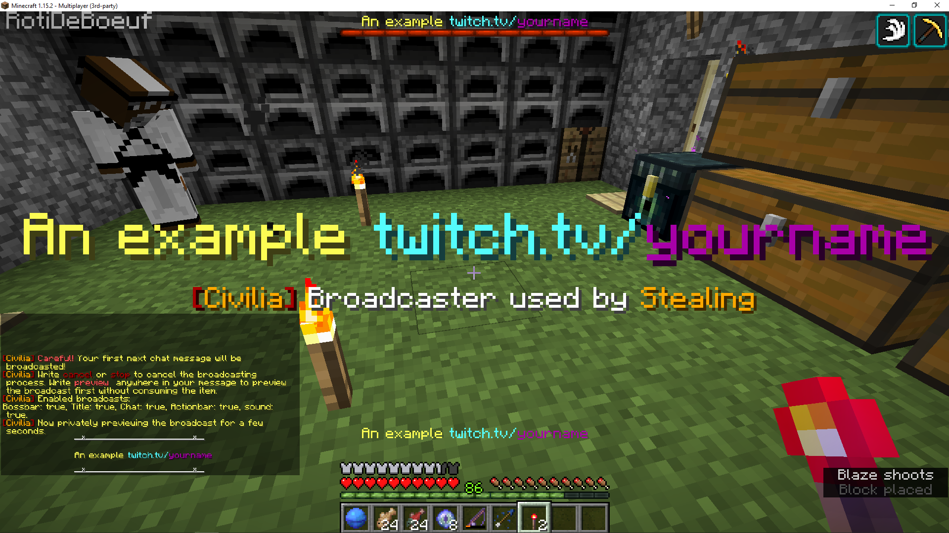 Broadcaster Microphone | SpigotMC - High Performance Minecraft Community