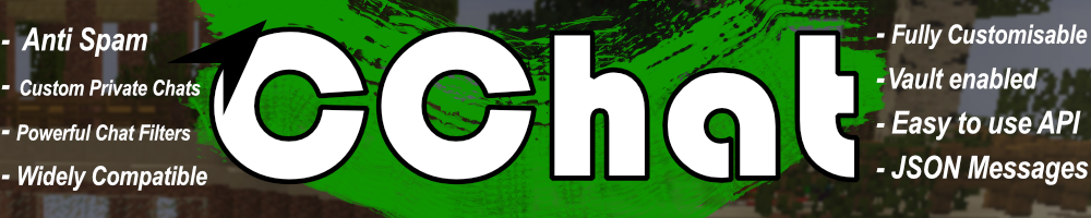 CChat - Completely Customisable Chat Plugin | SpigotMC - High ...
