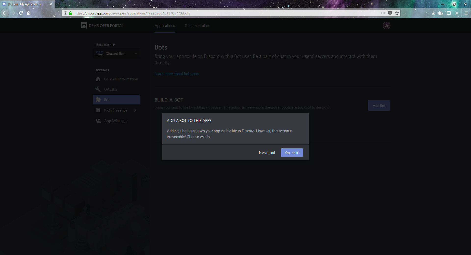 Creating a Discord bot and getting the Token | SpigotMC - High ...