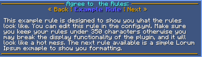 Rules Agreement | SpigotMC - High Performance Minecraft Software