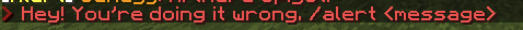 Alert | SpigotMC - High Performance Minecraft Community