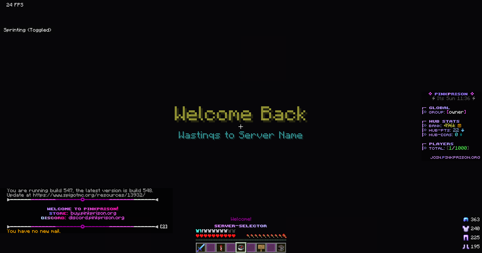 Help with join title | SpigotMC - High Performance Minecraft Community