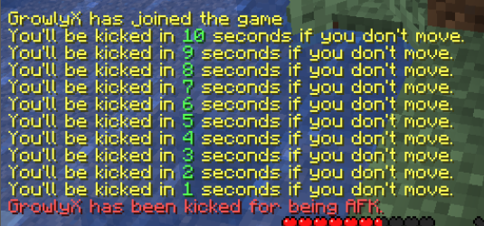 anti-afk | SpigotMC - High Performance Minecraft Community