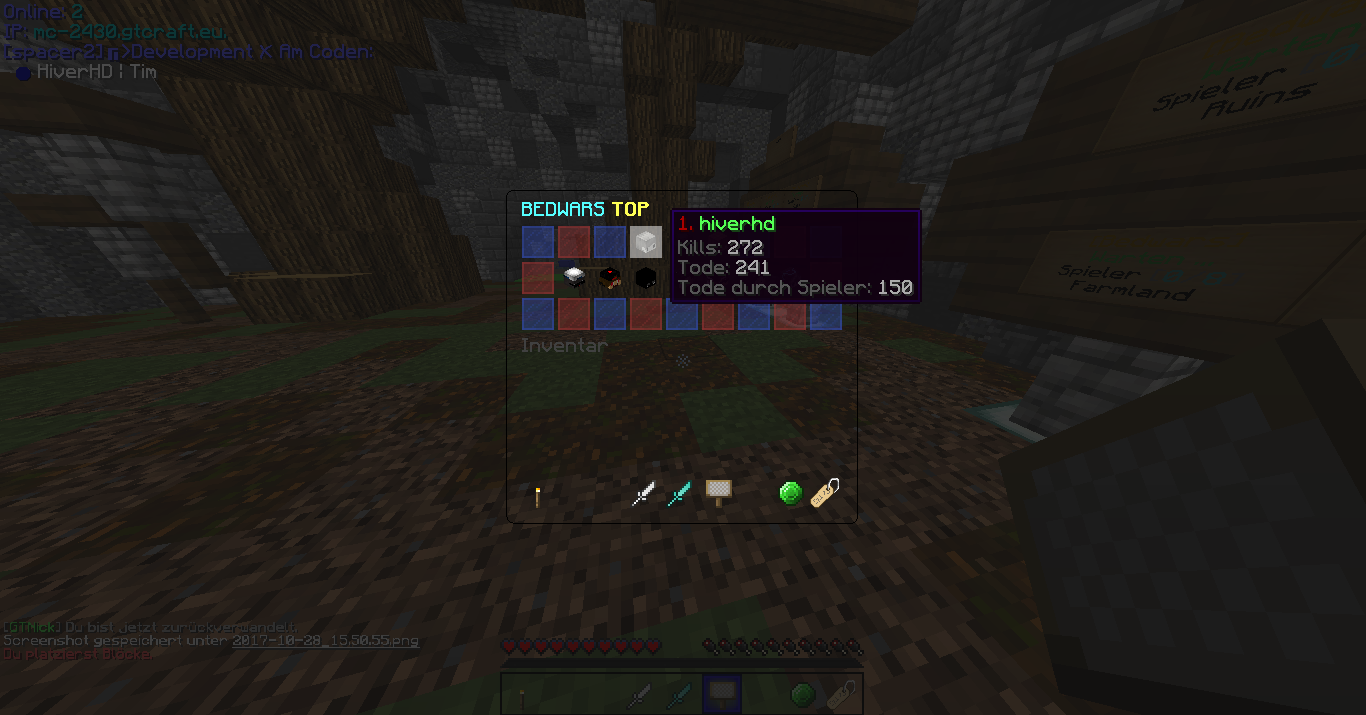 GUI STATS SYSTEM | TIMSTATS | TOP TEN GUI [SKRIPT] | SpigotMC - High Performance Minecraft Software