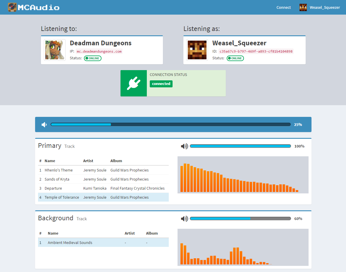 AudioConnect | SpigotMC - High Performance Minecraft Software