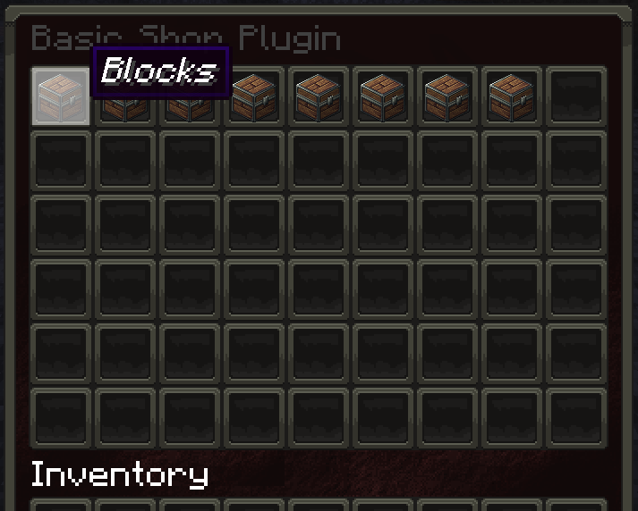 Basic Shop Plugin | SpigotMC - High Performance Minecraft Software