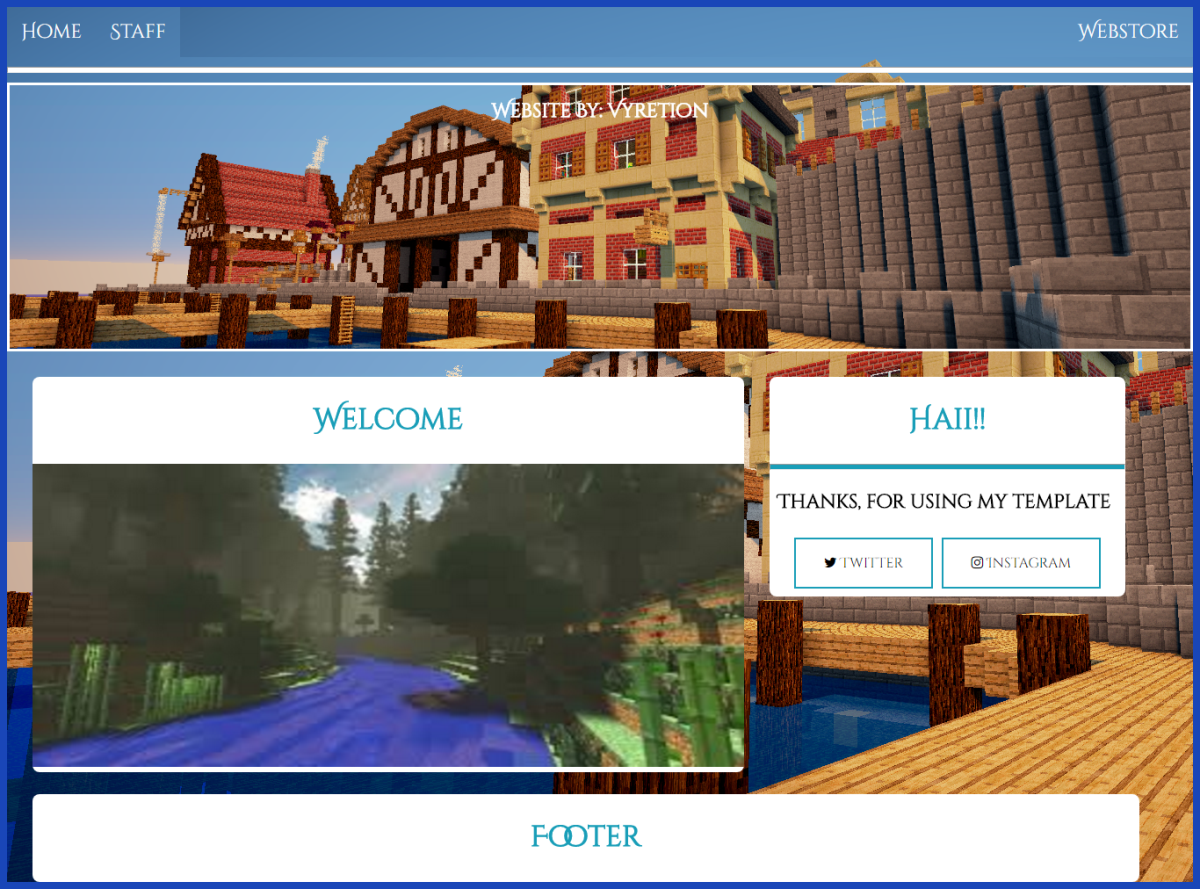 Website Template | SpigotMC - High Performance Minecraft Community