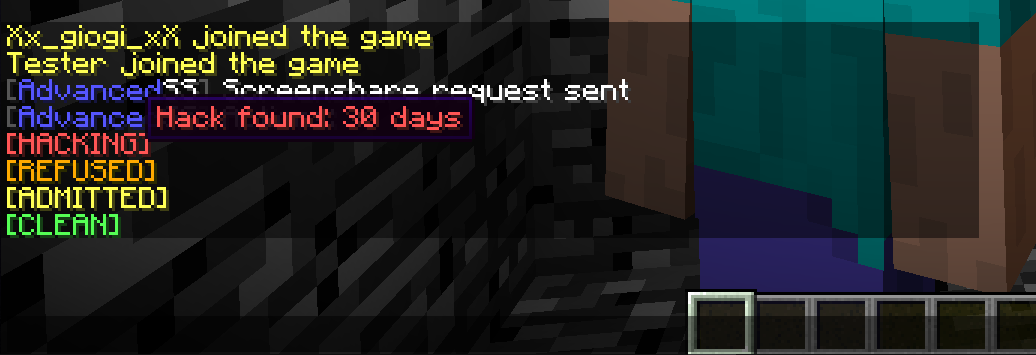 AdvancedSS screenshare tool - Skript | SpigotMC - High Performance Minecraft Software