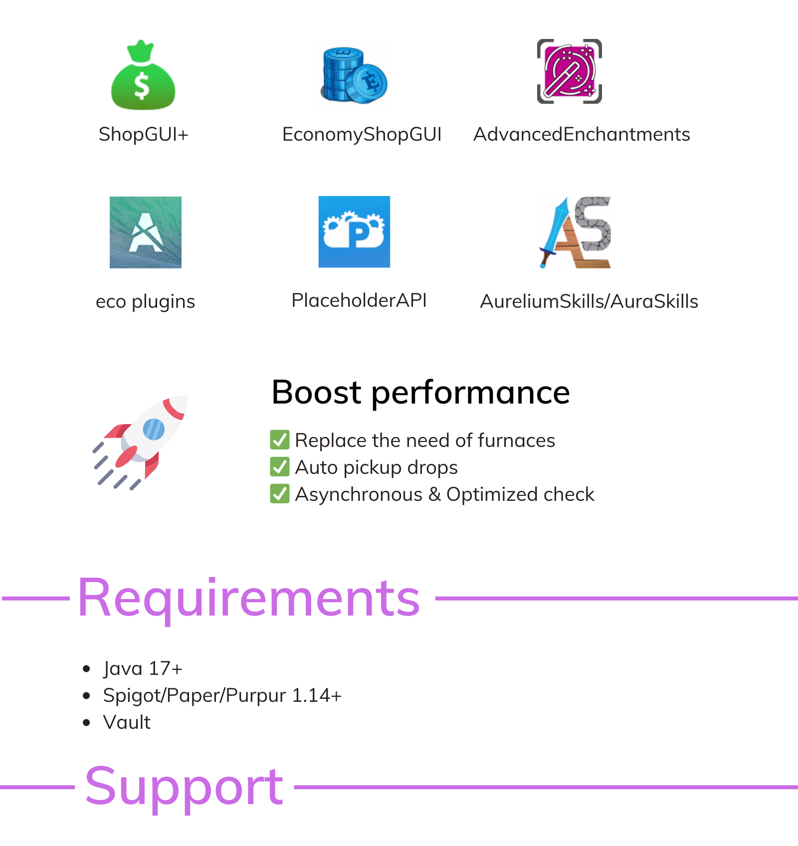 Ore Processor ⛏️ Auto-pickup | Storage | Upgrades | SpigotMC - High ...