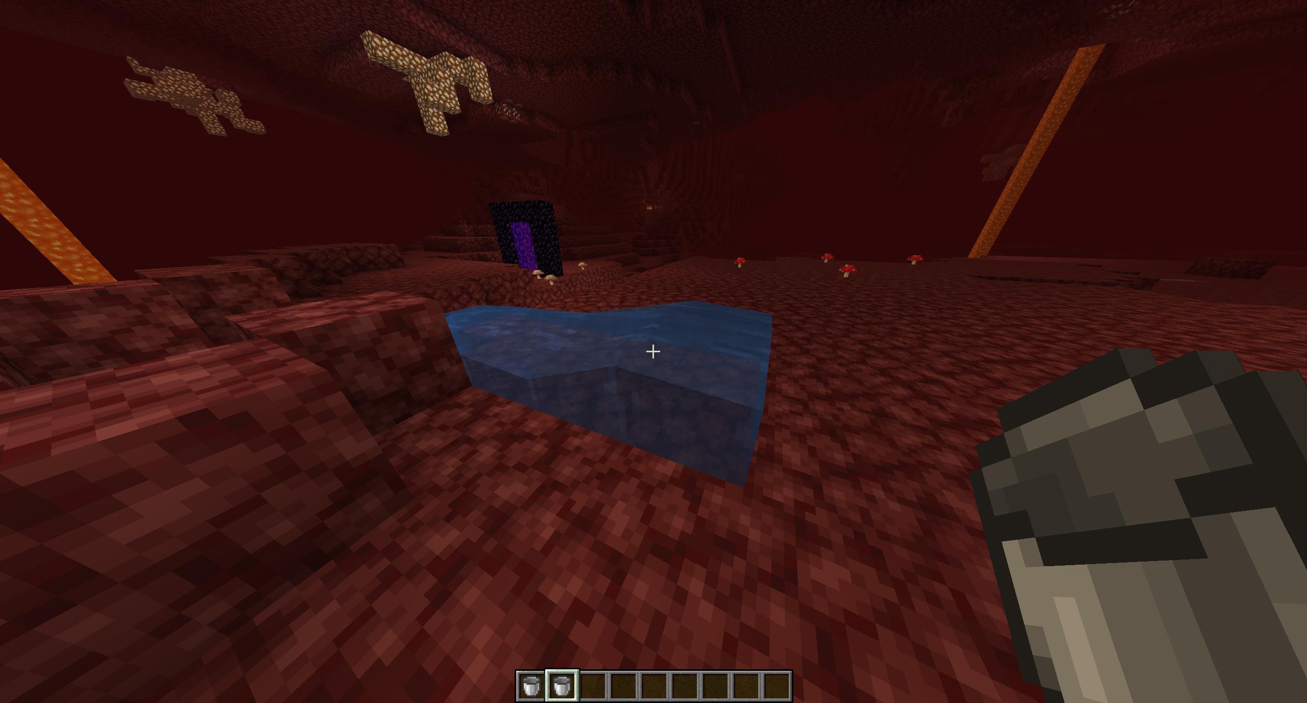 How to get water in the nether? 1.12.2 | SpigotMC - High Performance ...