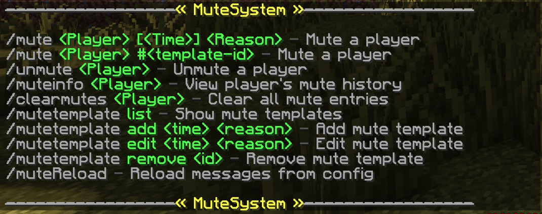 Mute System with Web Admin Panel [1.8 - 1.21] | SpigotMC - High Performance Minecraft Community