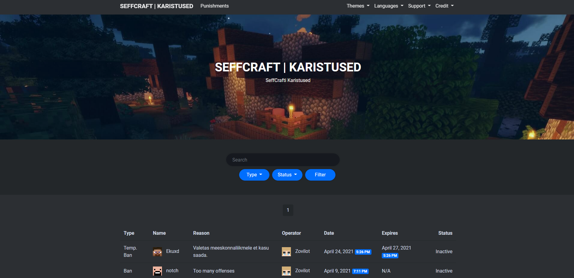 AdvancedBans | SpigotMC - High Performance Minecraft Community