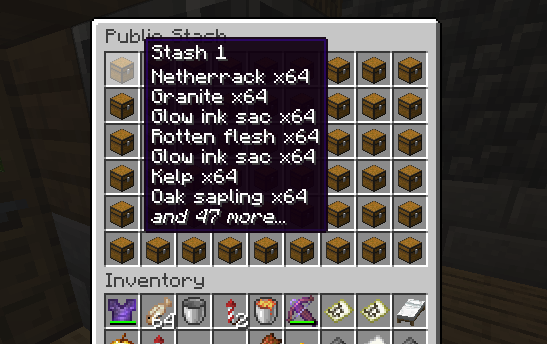 Public Stash | SpigotMC - High Performance Minecraft Software
