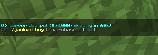 Jackpot [1.8 - 1.17] ⭐ Automatic Lottery System | SpigotMC - High ...