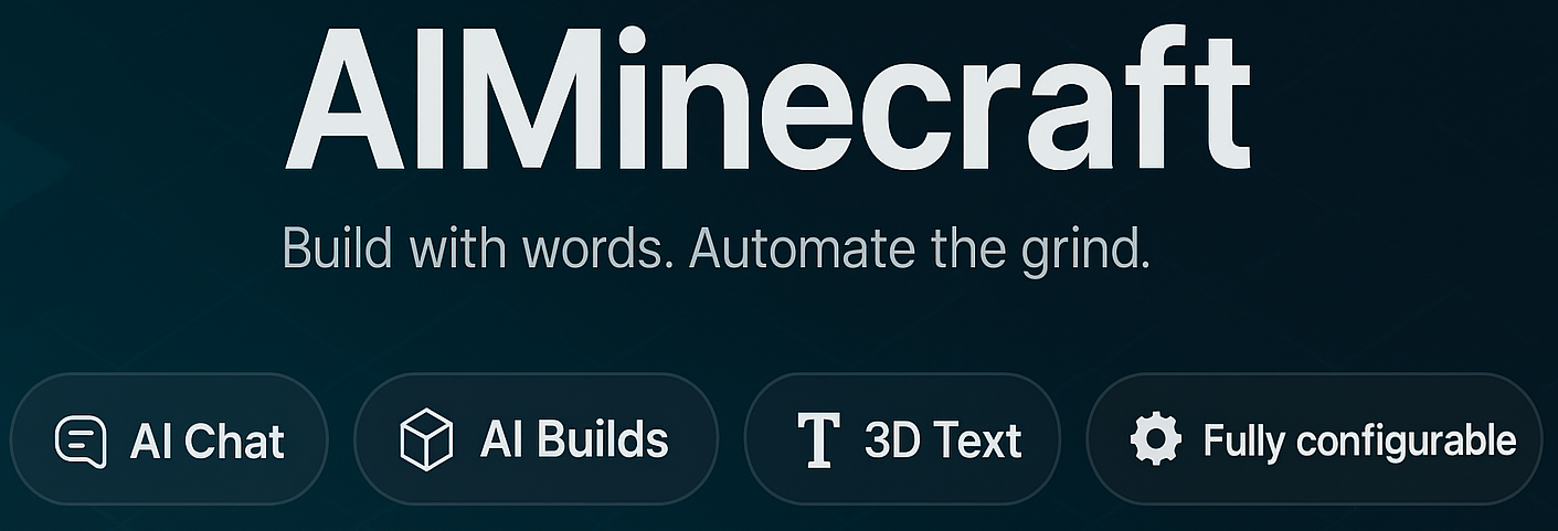 Spigot - AI-Minecraft » 1.18 - 1.21.11 | SpigotMC - High Performance ...